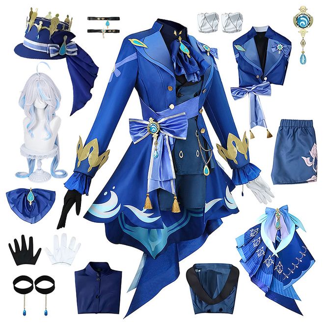 Furina Cosplay Full Set Costume